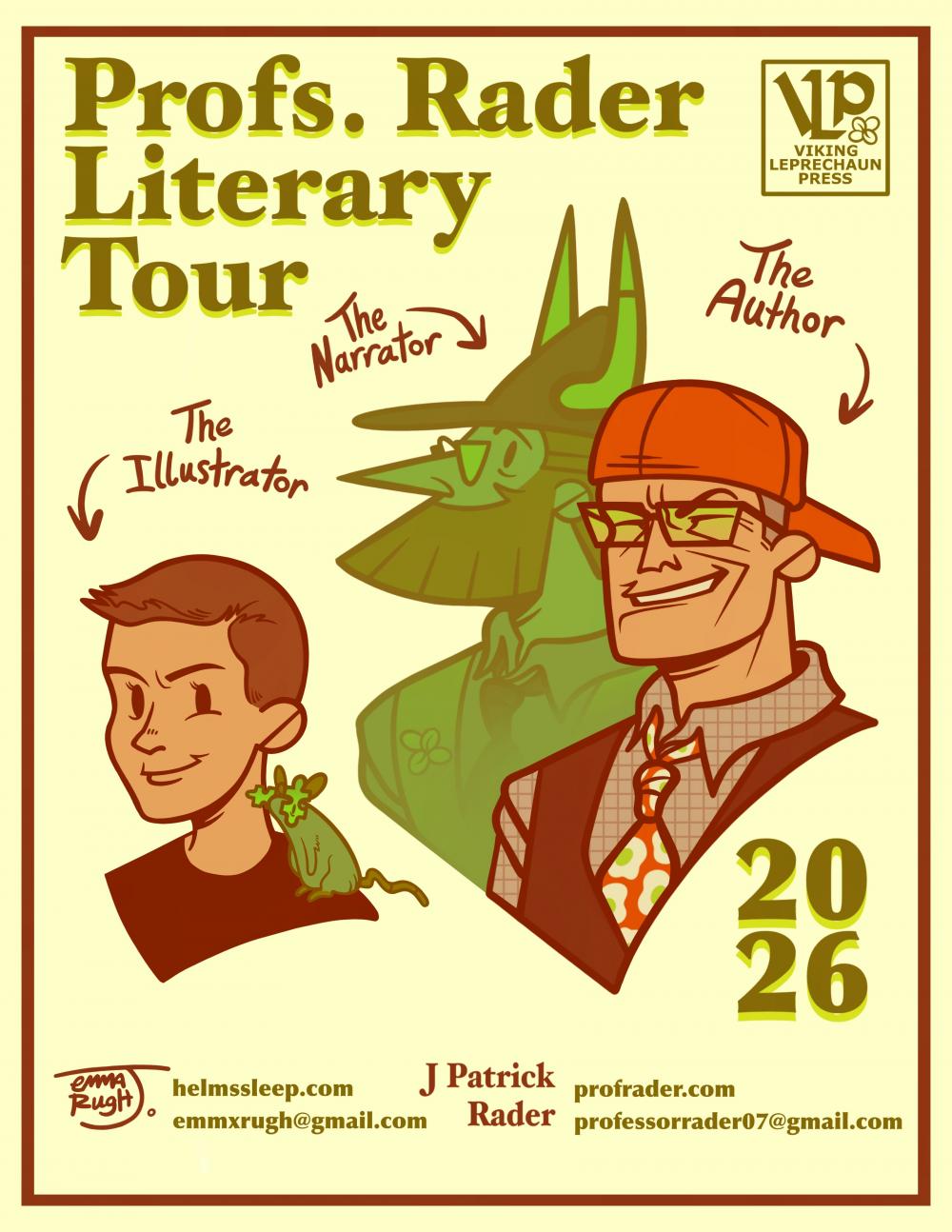 Literary Luncheon with Prof. Patrick Rader, MFA | Umatilla Florida